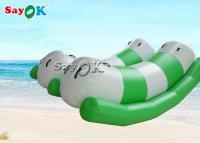 China Inflatable Floating Water Totter Seesaw for Water Parks 3 Year Warranty Custom Size for sale