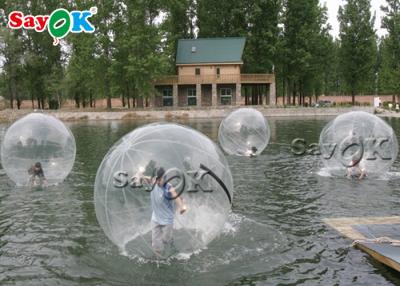 China Giant TPU Inflatable Water Walking Ball 1.8-3m Diameter with 180kg Capacity for Rental Business for sale