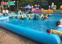 China Sayok 0.6mm PVC Inflatable Swimming Pool for Water Parks - Custom Sizes with CE/SGS/ROHS Certification for sale