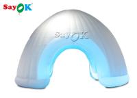 China Inflatable Dome Tent 6x4m LED Party Tent with CE UL Blower Portable Outdoor Event Shelter for sale