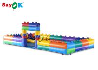 China Kids Inflatable Bumper Car Fence 2m x 1m Waterproof PVC Playground Wall for Go Kart for sale