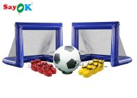 China Inflatable Football Goal Game for Adults Kids 3m Durable PVC Tarpaulin ROHS for sale