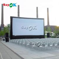 China Inflatable Movie Screen 6x4m Outdoor Projector Screen for Public Venues Film Festival ROHS for sale