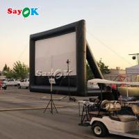 China Customized Inflatable Movie Screen 8×4.5m Outdoor Projection with CE/SGS Certification for sale