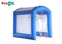 China PVC Tarpaulin Movable Disinfection Tunnel Tent 2x2.5x2.5m with Air Pump for sale