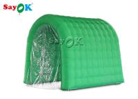 China 3x2x2.5mH Removeable Green Inflatable Disinfection Channel Isolation Tunnel for sale