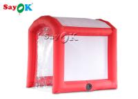 China Red Inflatable Disinfection Fogger Channel 2x2.5x2.5mH Outdoor PVC Tarpaulin for sale