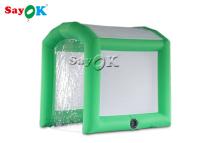China Customized Oxford Cloth 2x2.5x2.5mH Inflatable Emergency Tent Green for sale