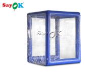 China Building Entrance Airtight Disinfection Inflatable Medical Tent 2x2x2.5m Custom for sale