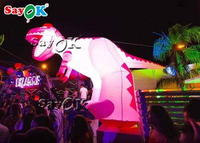 China Custom 4m LED Inflatable Dinosaurs Inflatable Animals For Event Decoration for sale