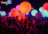 China 1.5m Inflatable LED Balloon with Color-Changing Lights - Nylon Oxford Material for Party & Advertising for sale