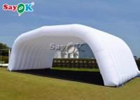 China Inflatable Outdoor Tent Double Stitching Indoor Inflatable Shell Shape Stage Tent for sale