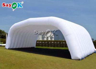 China Inflatable Outdoor Tent Double Stitching Indoor Inflatable Shell Shape Stage Tent for sale