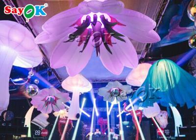 China 1.5m & 2m Inflatable LED Hanging Flower with Remote Control for Wedding & Event Decoration for sale