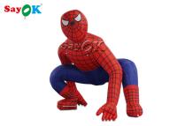 China 2.5m Red Inflatable Spiderman for Events - CE/UL Certified with Custom Sizes for sale
