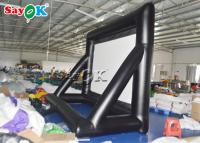 China Large Inflatable Movie Screen Mobile Double-Faced Custom Size with CE UL Blower for sale