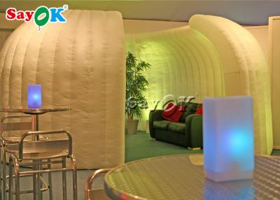 China Sayok 6.5x2.4m Inflatable Dome Tent with 350W Blower and LED Lighting for Events for sale
