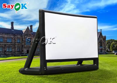 China Sayok Inflatable Backyard Movie Screen Outdoor Portable Projection Cloth with UL/CE Blower - Custom Sizes Available for sale