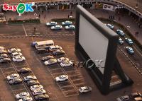 China Custom Inflatable Projection Screen 120 Inch PVC White Movie Theater Screen with Blower for sale