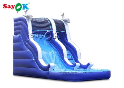 China Inflatable Swimming Pool Slide 7x4x5m Outdoor Climbing Water Slide for Kids Entertainment for sale