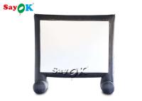 China Portable Inflatable Movie Screen 2.5x1.9m Outdoor Commercial Blow Up Projector Screen for sale