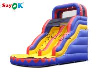 China Industrial Kids Inflatable Slide Outdoor Anti Ruptured PVC Bouncer 3 Layer Custom Size for sale