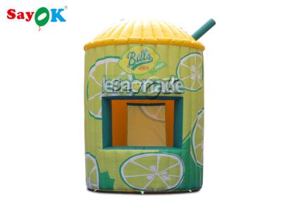 China Inflatable Lemonade Stand Booth Tent 3.5x5.3m 0.4mm PVC for Display Events for sale