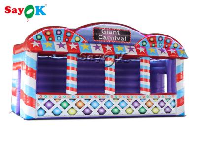 China Commercial Inflatable Game Tent PVC Tarpaulin Carnival Party Tent 6.8x2.8x3.65m for sale