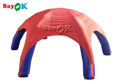 China 10x5m Air Inflatable Tent 6 Legs Spider Dome with Blower for Exhibition Advertising Business for sale