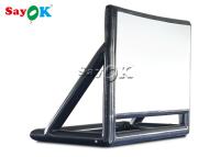 China Sayok 4.72x3.4m PVC Inflatable Projector Screen with Blower for Outdoor Home Theater for sale