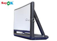 China Waterproof PVC Commercial Inflatable Air Screen 6.4x4.6m with CE/UL Certified Blower for sale