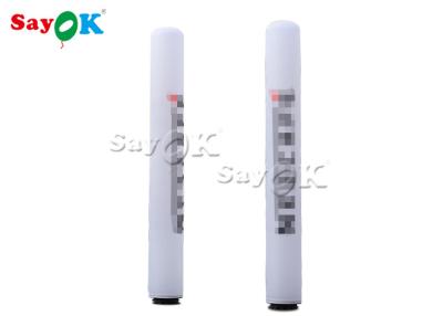 China 0.63x5mH  Inflatable LED Light Columns For Events / Stage Decoration for sale