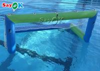 China Inflatable Water Soccer Shooting Goal Game PVC Tarpaulin 2m Pool Toy for sale