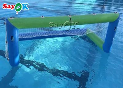 China Inflatable Water Soccer Shooting Goal Game PVC Tarpaulin 2m Pool Toy for sale