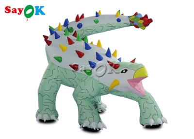 China Inflatable Christmas Ankylosaurus Dinosaur 1.8m Height Cartoon Model for Advertising Display for sale