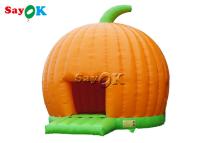 China 4x3.8mH Orange Inflatable Bounce Pumpkin Jumping Castle for sale