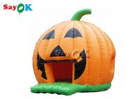 China Custom PVC Tarpaulin Halloween Inflatable Pumpkin Bouncer for Kids Party for sale
