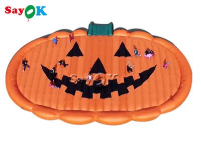 China Customized Outdoor Inflatable Pumpkin Jumping Pad for Kids Durable PVC for sale