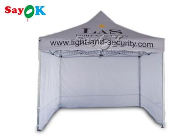 China 3x3m Aluminum Folding Canopy Tent with Waterproof 600D Oxford Fabric and Custom Printing for Advertising for sale