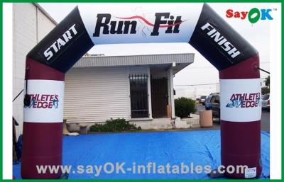 China 7m x 4m Inflatable Finish Line Arch Rental - Durable Waterproof Outdoor Event Arch with CE/UL Blower for sale