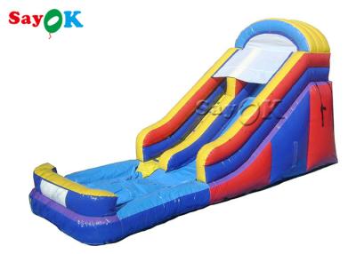 China Commercial Inflatable Water Slide 10x4.5x5.5m PVC Outdoor Pool Slide for Kids Adults for sale