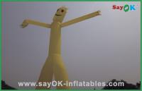 China Inflatable Air Man Advertising 5m Yellow Double Legs Sky Dancer for Sale for sale