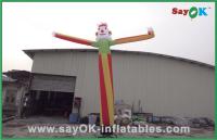 China 6m Inflatable Advertising Man Air Dancer Colorful Nylon Tube Man with CE UL Blower for sale