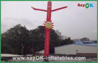 China Commercial 6m Inflatable Tube Man Air Dancer with Logo Printing Oxford Nylon CE Blower for sale