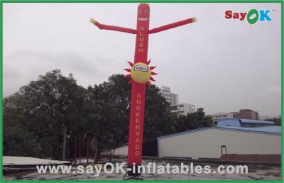China Commercial 6m Inflatable Tube Man Air Dancer with Logo Printing Oxford Nylon CE Blower for sale