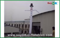 China Inflatable Air Dancer White Outdoor Advertising Floppy Man with Hat H3m to H8m CE UL Blower for sale