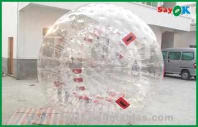China Commercial Inflatable Zorb Ball 2.3x1.6m PVC Soccer Game for Water Park and Beach for sale