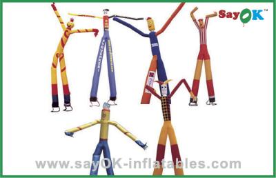 China Inflatable Wind Dancer Advertising Double Legs Air Dancer with Two 750W Blowers H3m to H8m for sale