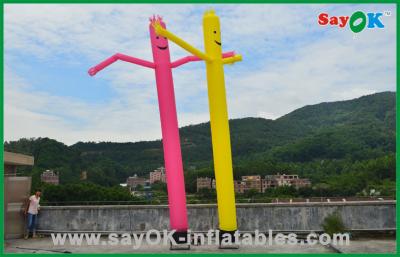 China 950W One Legged Air Dancer 3-8m Height Commercial Inflatable Tube Man with CE/UL Certification for sale