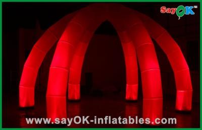 China Advertising Spiders Tent Inflatable Lighting Decoration With LED for sale